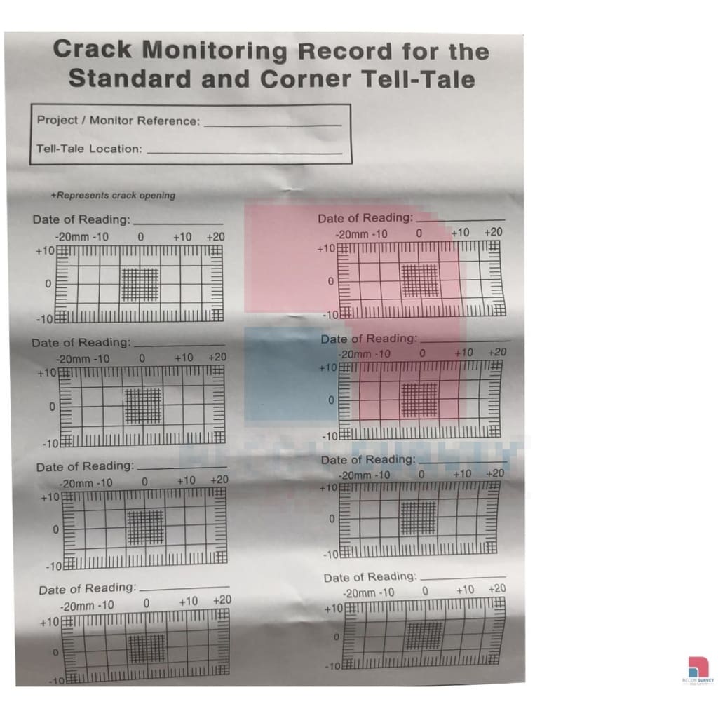 Crack Monitor Standard CM-1 | Recon Survey & Safety